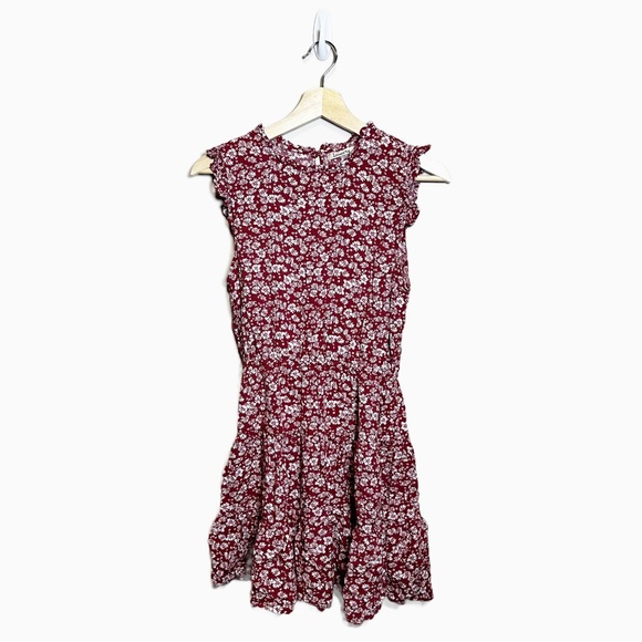 Liberty Love | Dresses | Liberty Love Red Floral Daisy Sleeveless Dress ...